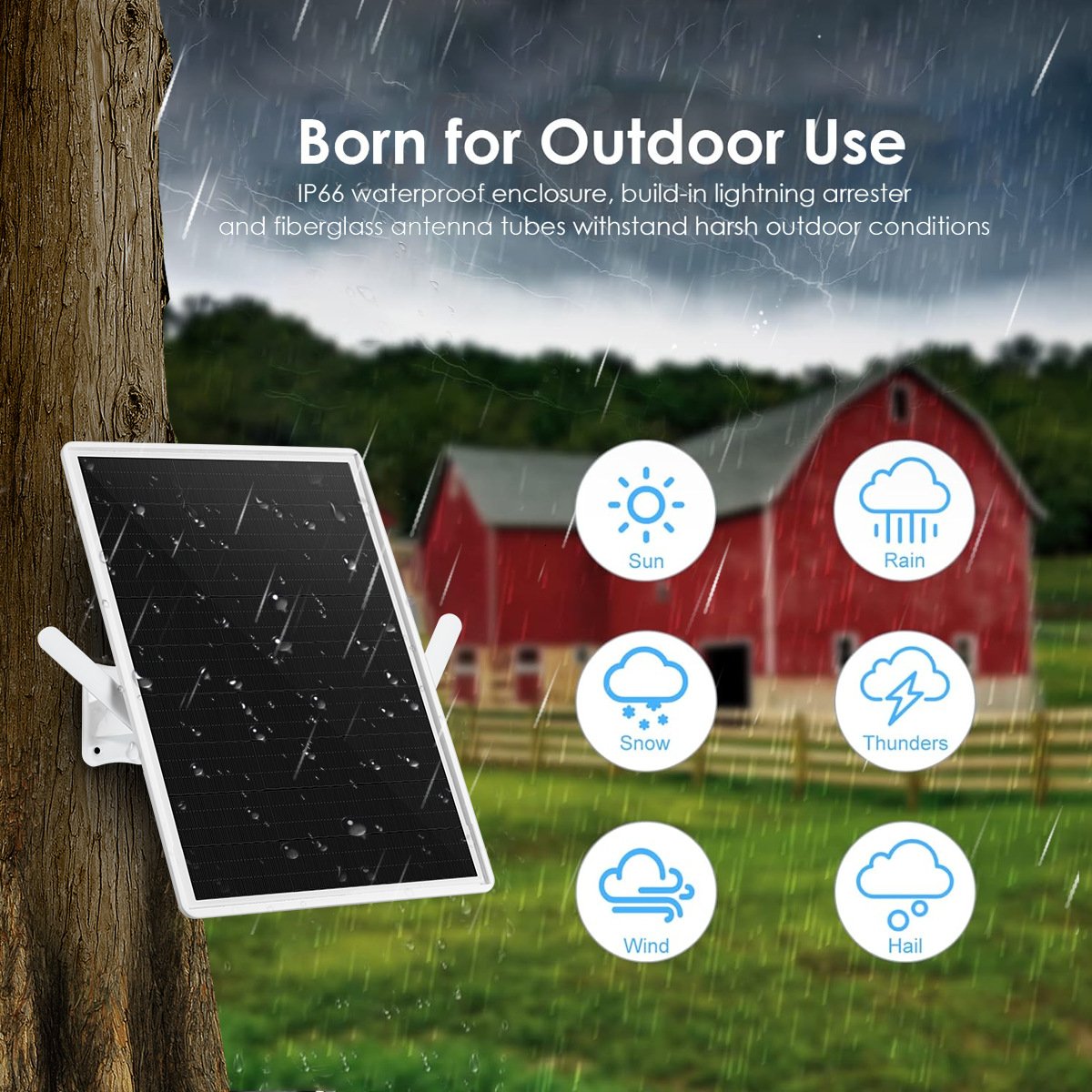 R7/ Solar Powered WIFI Repeater - Smart Home Camera Manufacturer